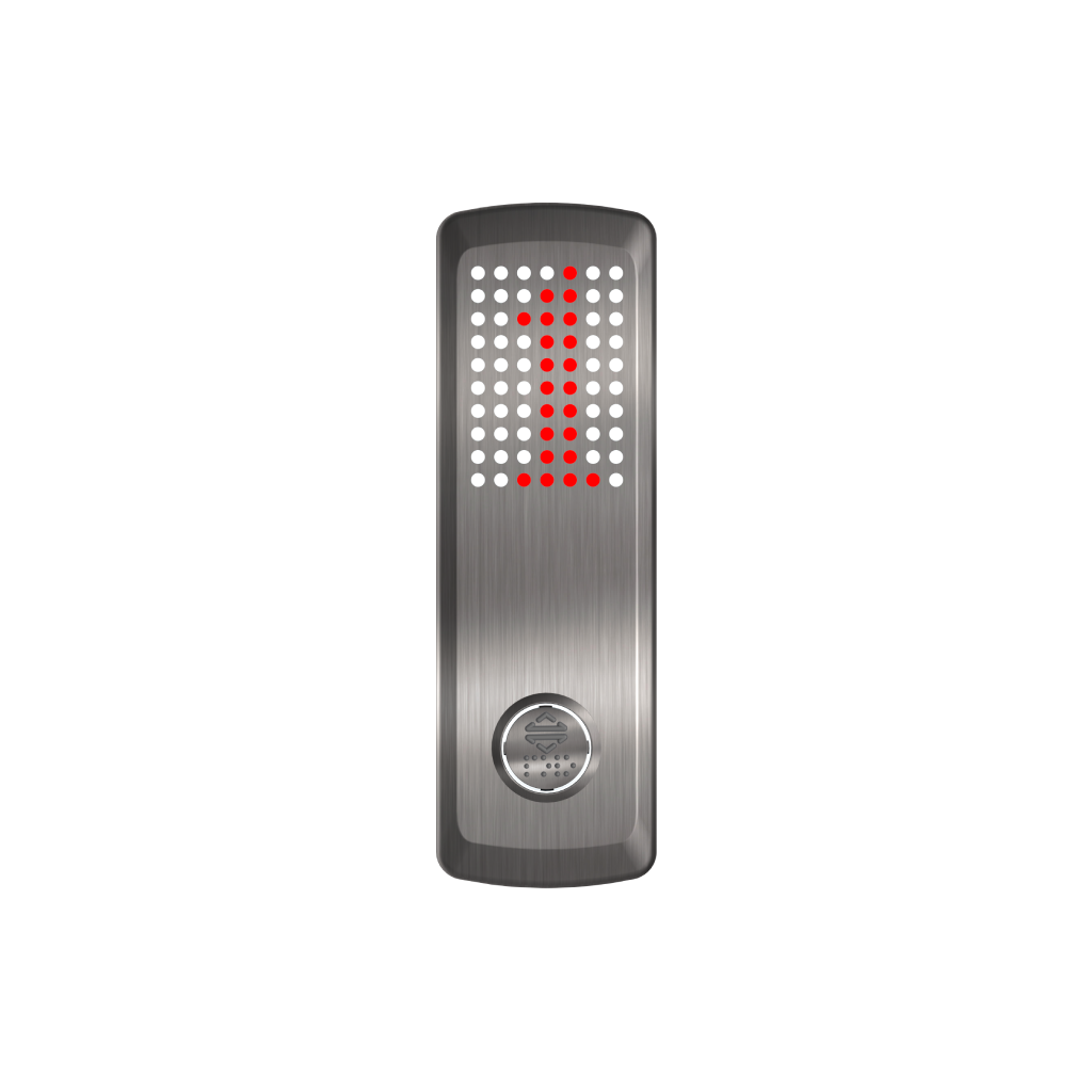 ANTIVANDAL MODEL - LANDING OPERATING PANEL (LOP) - (One Push Button ...